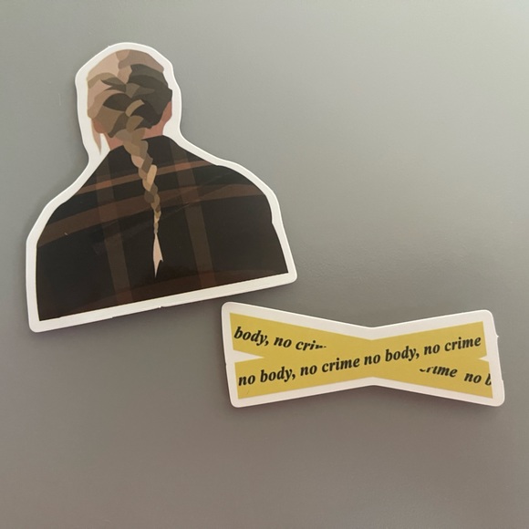 Design | Taylor Swift No Body No Crime Sticker Set | Poshmark